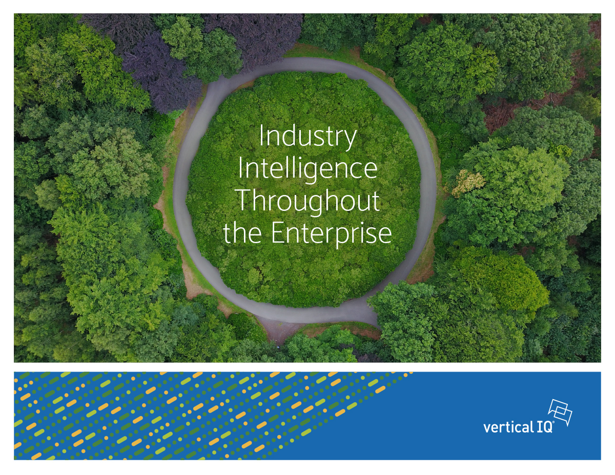 Industry Intelligence Throughout the Bank Enterprise - Vertical IQ